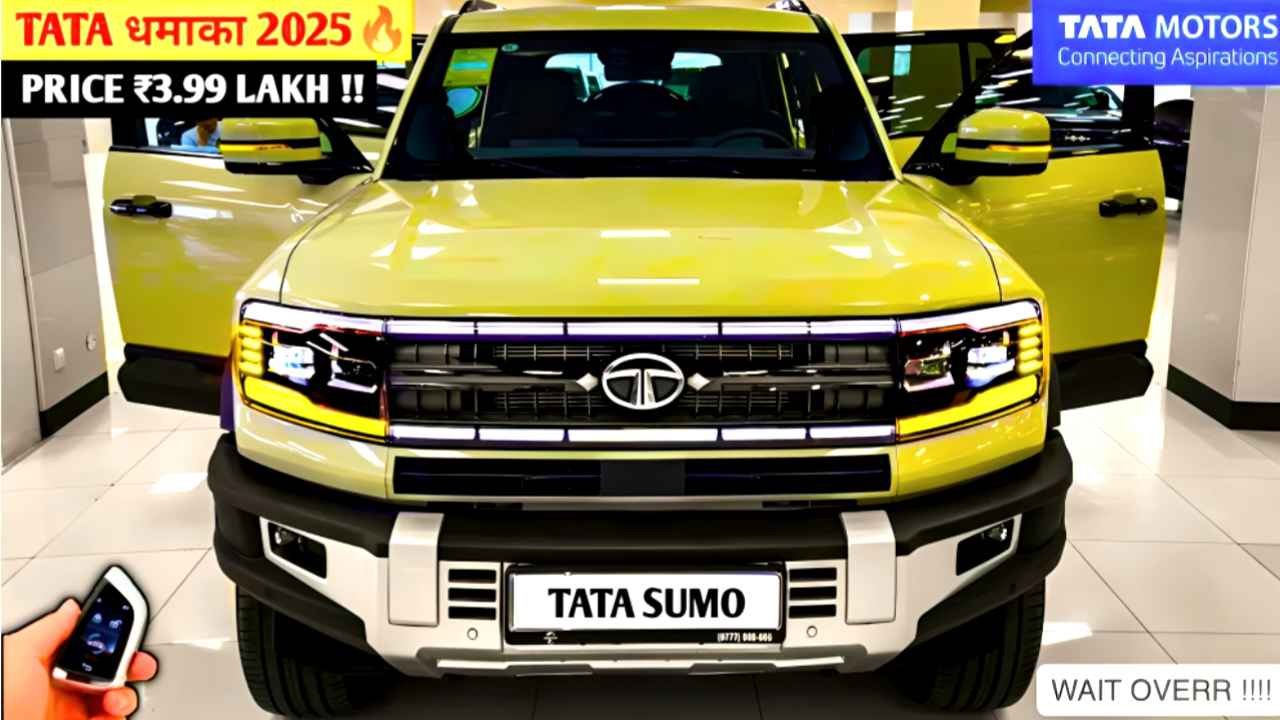 2025 Tata Sumo 7-Seater Car Launched at a Very Low Price – Equipped with 2956cc Engine and ...